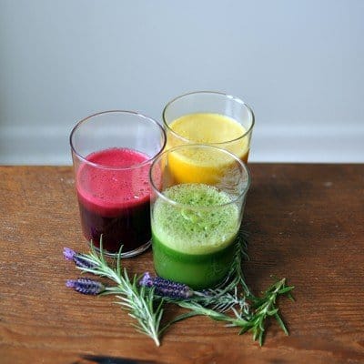 Rainbow Juice Trio Recipes - Turntable Kitchen
